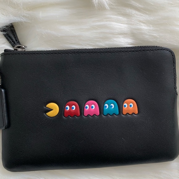 Coach | Bags | Coach X Pacman Limited Edition Wristlet Wallet Nwt ...